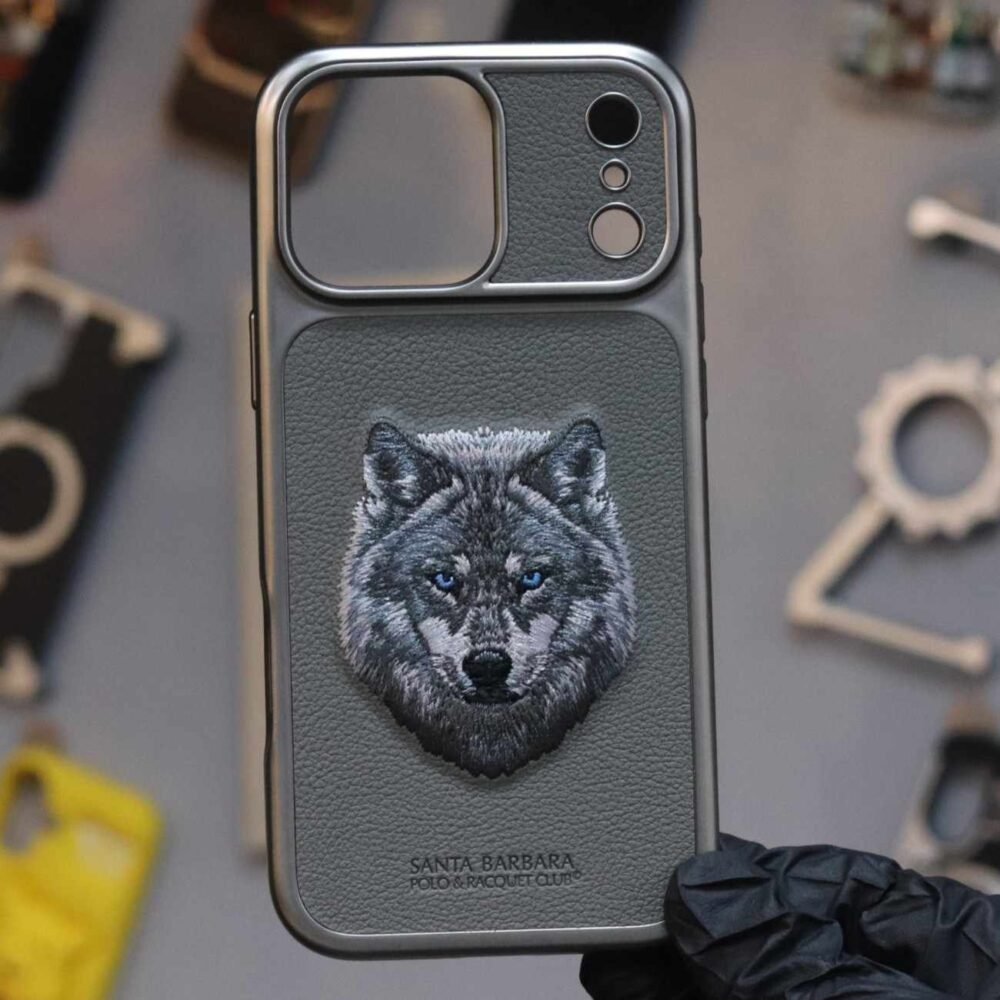 Santa Barbara Savanna Series Leather Wolf Case (S.No. SBSLW-17ProMax ...