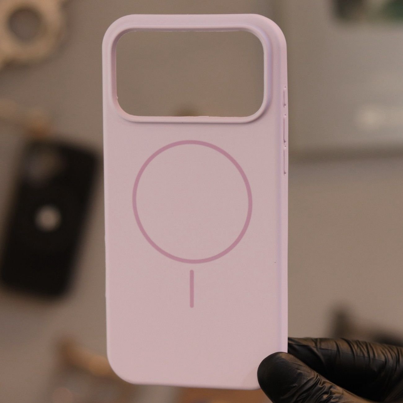 Silicone Magsafe Case-Lavender-iPhone 17 Pro Max - MobiiCare