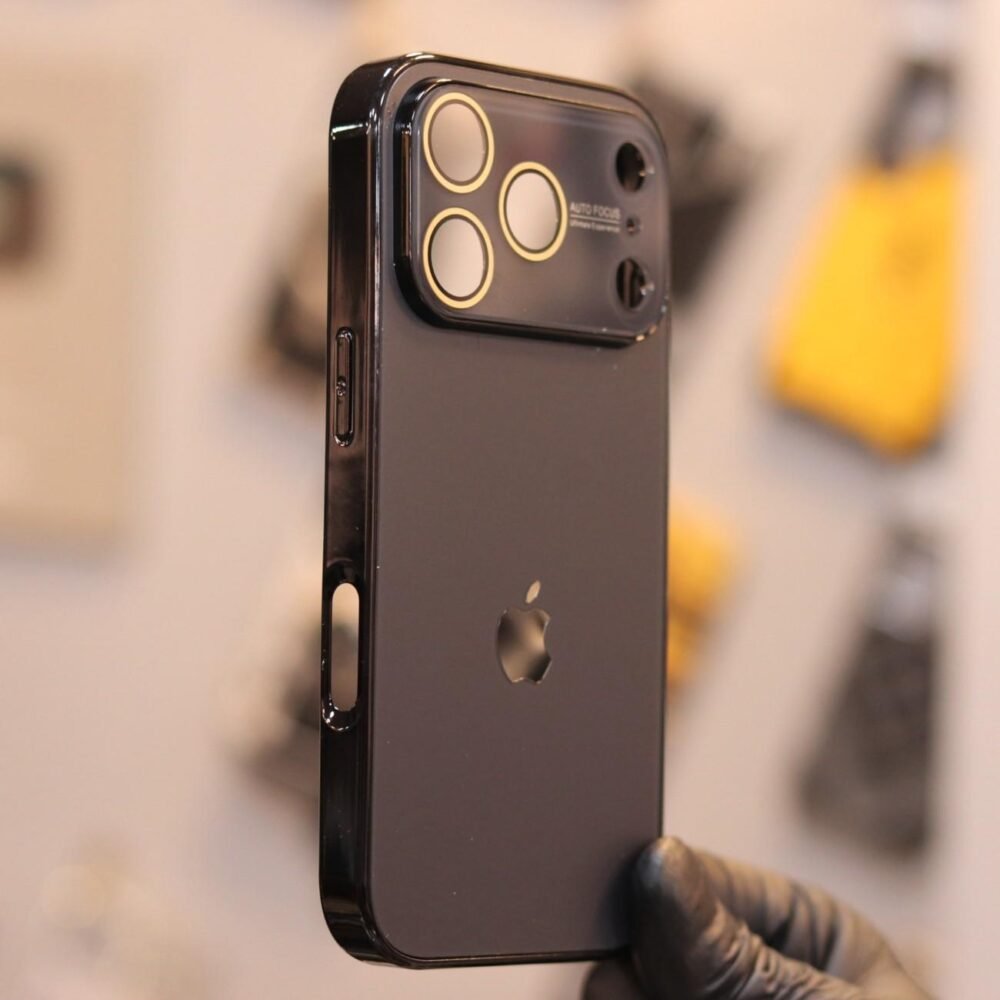 Auto Focus Camera Protection Case-Black-iPhone 17 Pro - MobiiCare