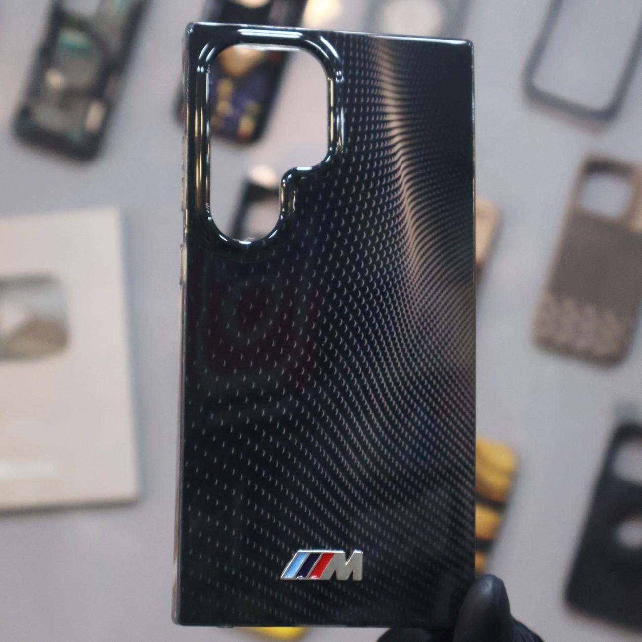 Motosport With Metal Logo Black Msports-Samsung S25 ULtra - MobiiCare